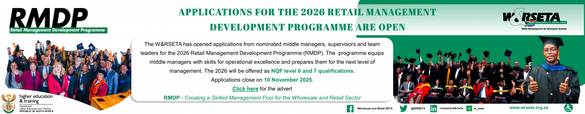 Welcome to W&RSETA | W&RSETA